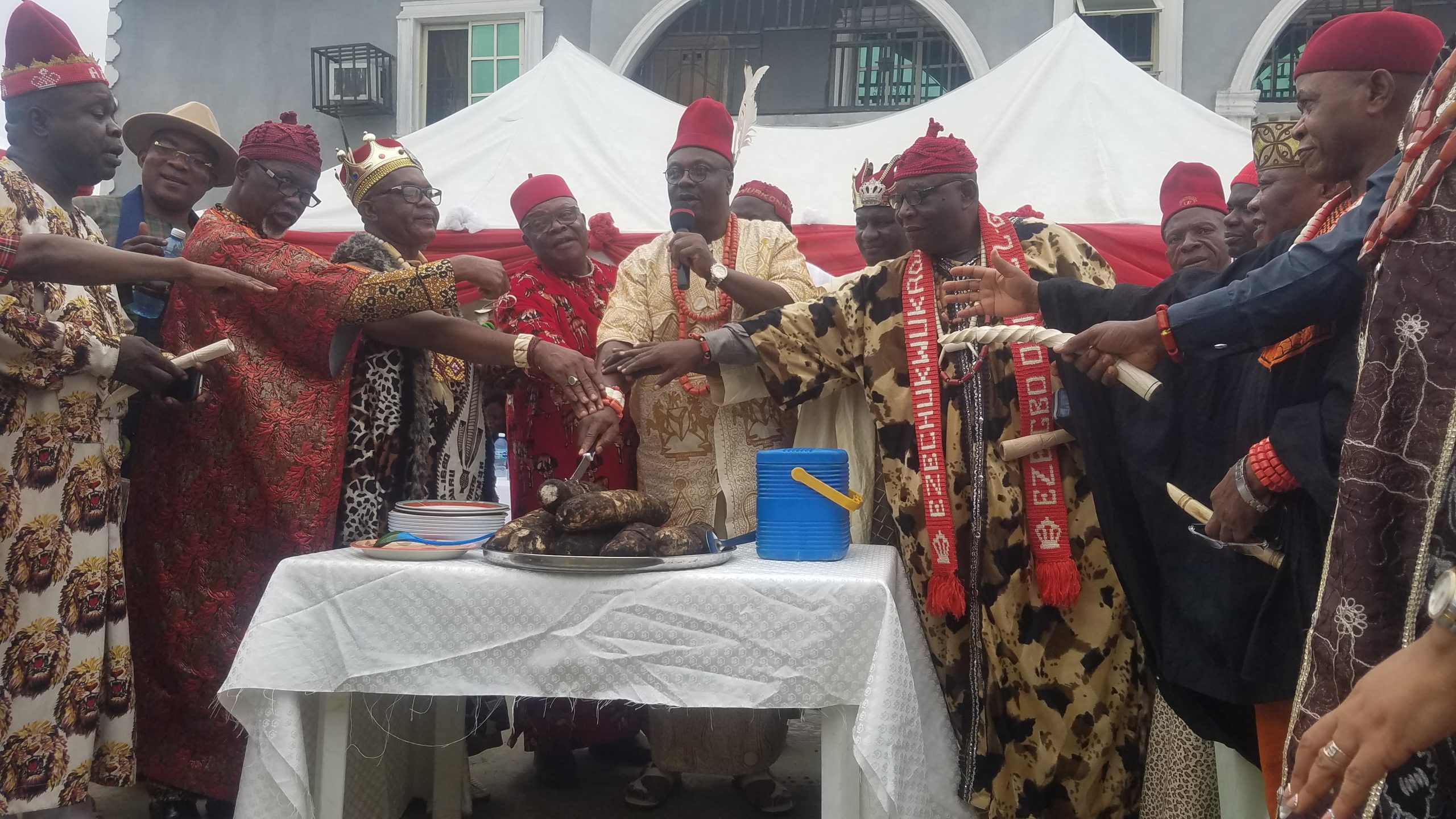 Igbo Residents In Amuwo Odofin Flaunt Cultural Heritage, As Eze Udo 11, Eze Augustine Sunday ...