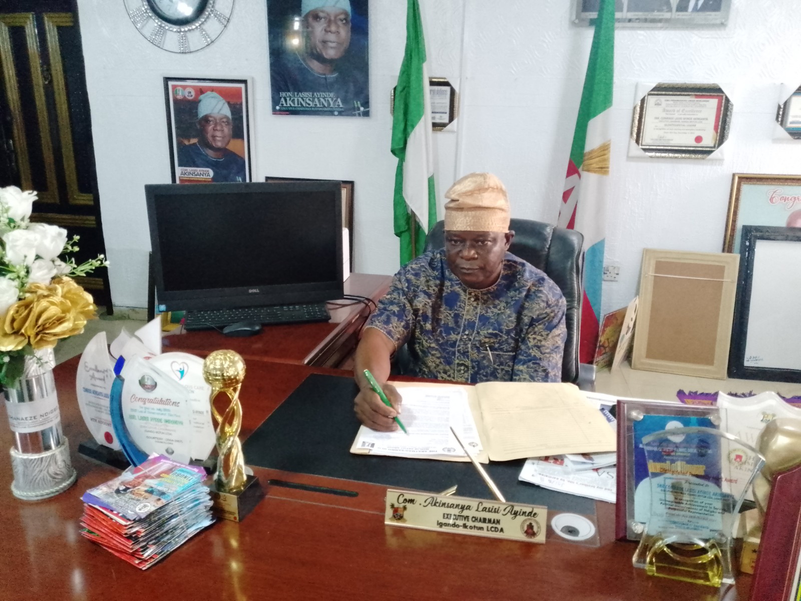 How Comrade Akinsanya Lasisi Is Moving Igando/ Ikotun Local Government ...